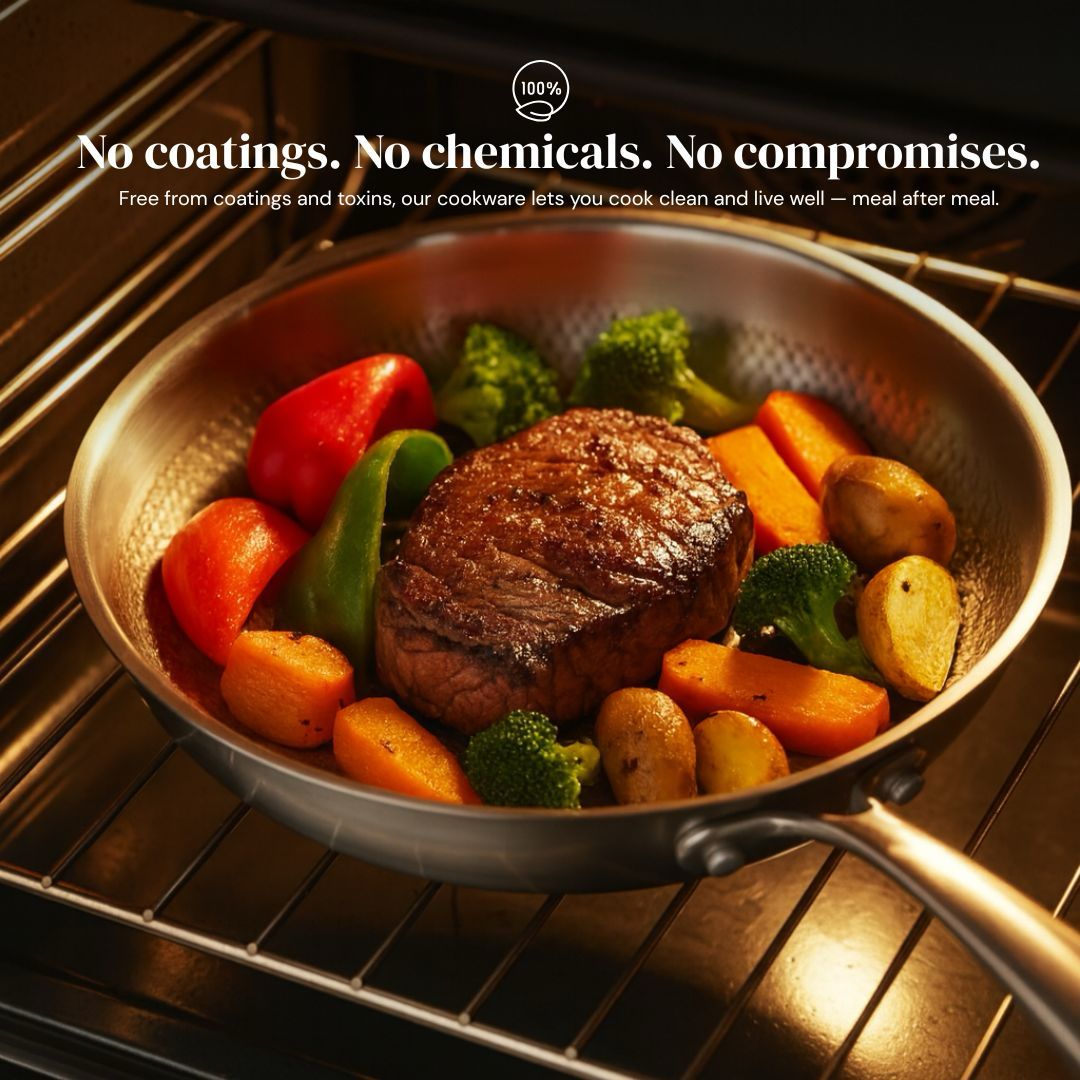 Chef’s Choice Bundle: 2 Pans + Utensils Set+ Chopping Board – Walter ...